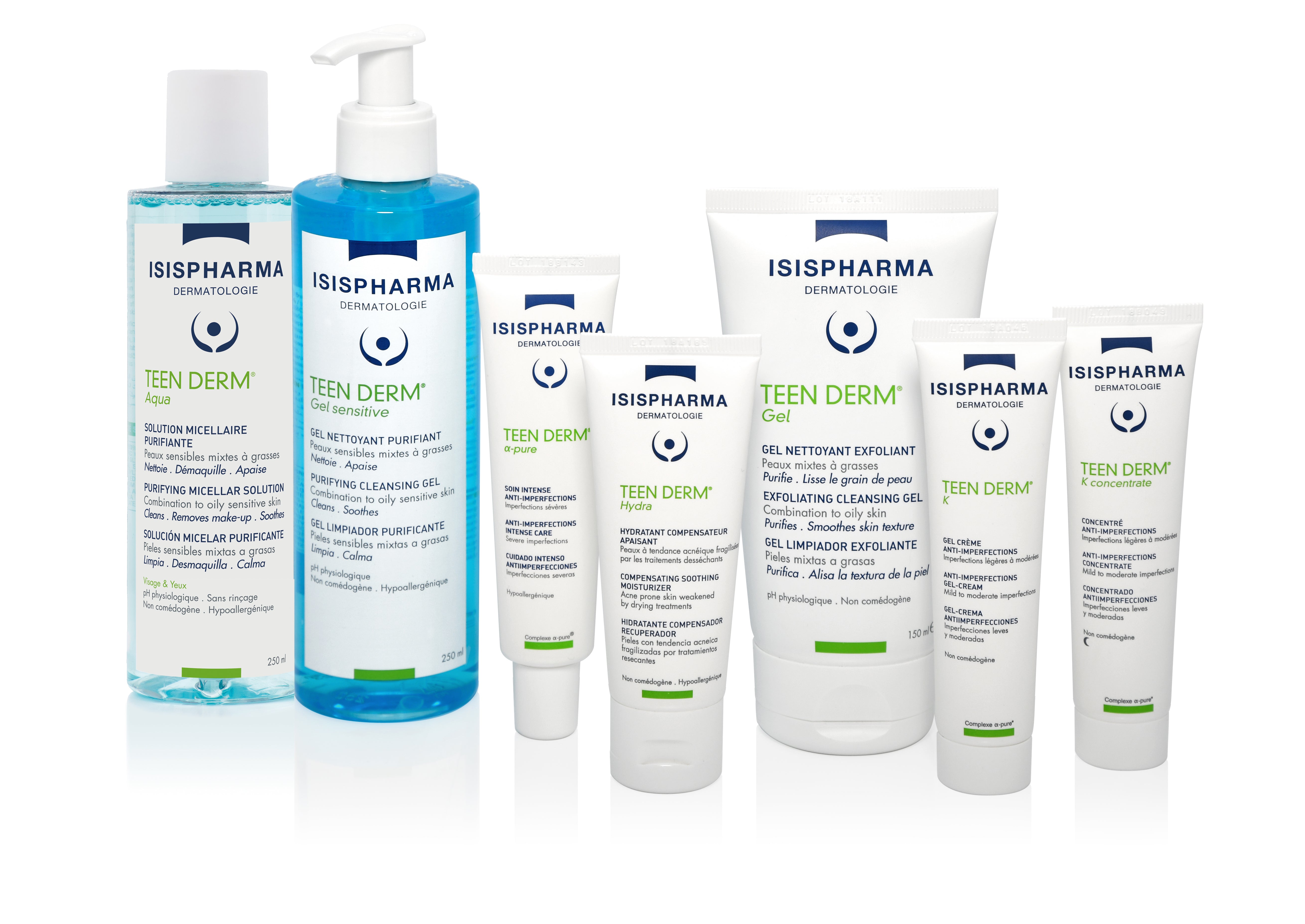 Teen Derm Acne Range – Isispharma South Africa